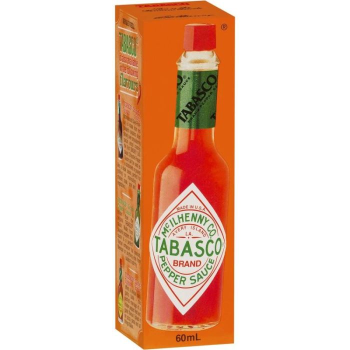 Tabasco Pepper Sauce 60ml (UAE Delivery Only)
